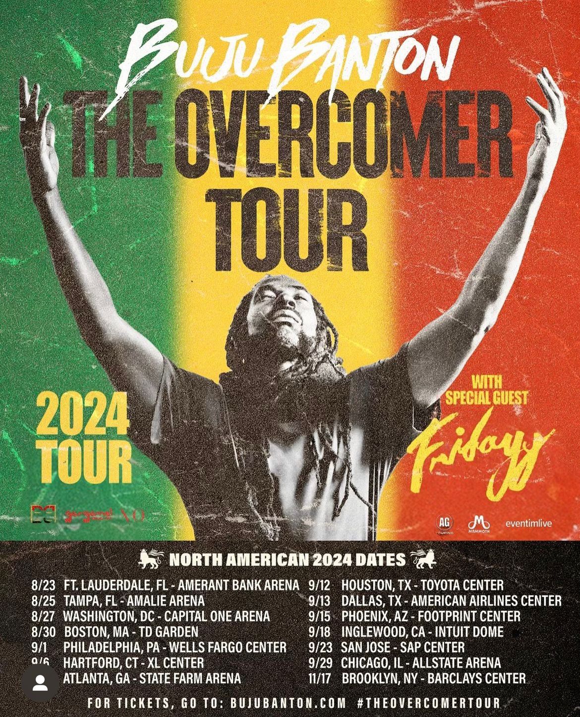 Gramps Morgan Joins Buju Banton’s 14-City Overcomer U.S. Tour, Kicking ...