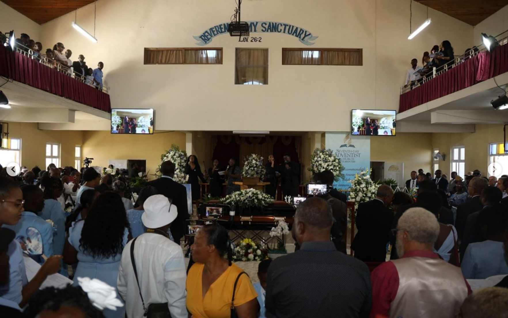 Jamaica Bids Final Farewell to Wellesley Bolt, Father of Sprint Legend ...